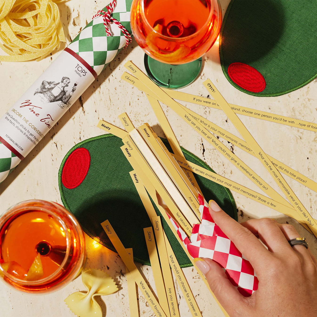 Conversation Game, Pasta Time – Piecework Puzzles