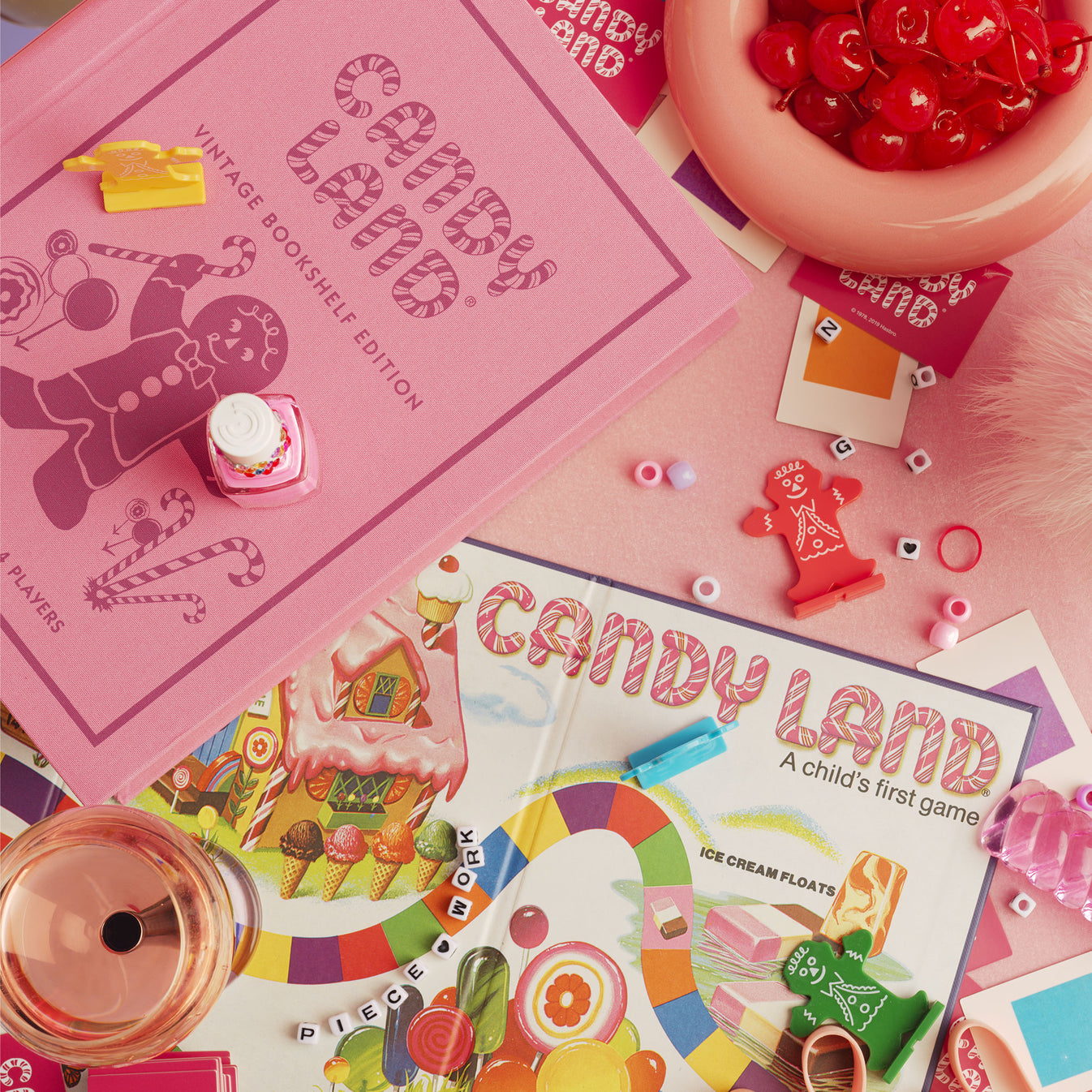 Candy Land Vintage Bookshelf Edition – Piecework