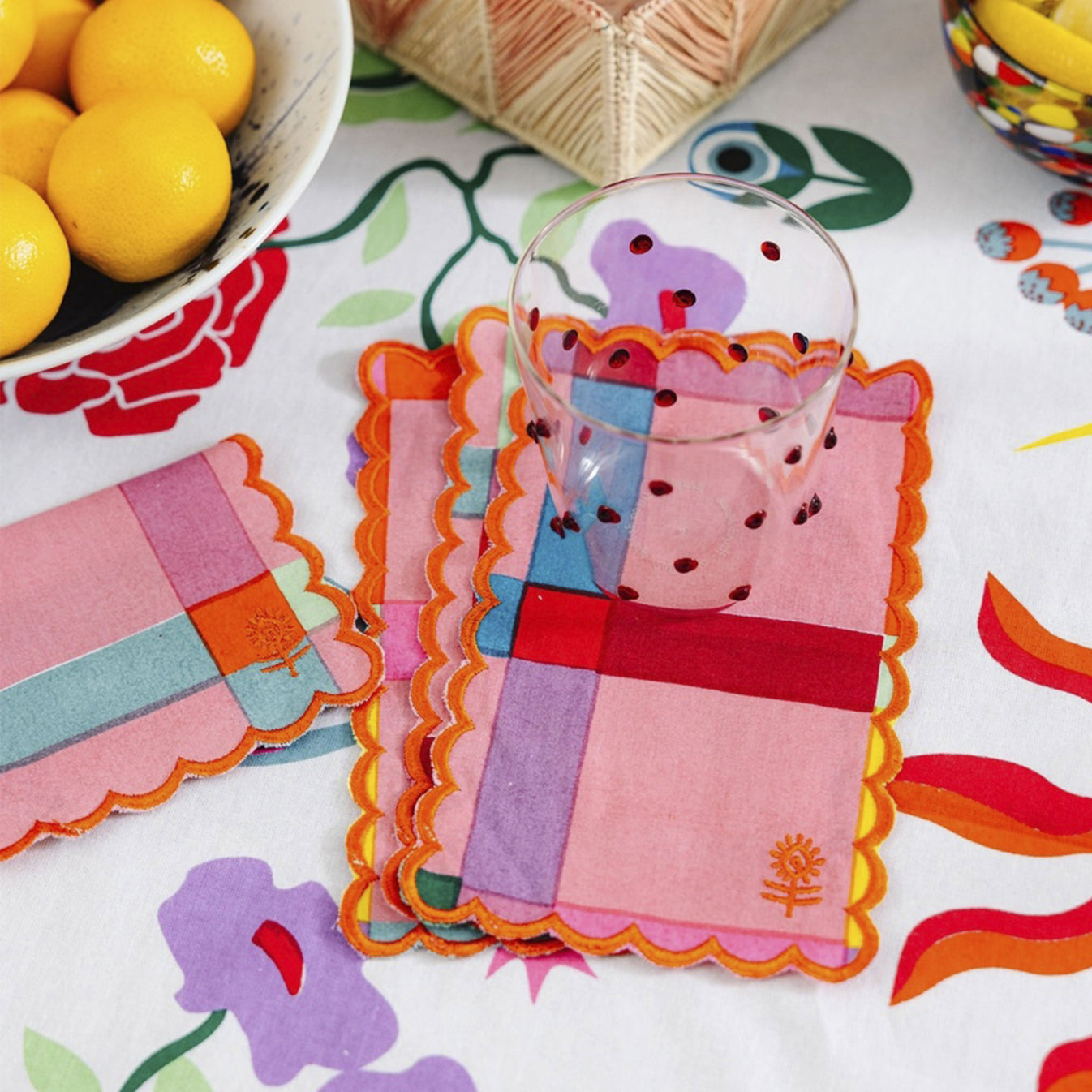 Cabana Cocktail Napkins, Set of 6 – Piecework Puzzles