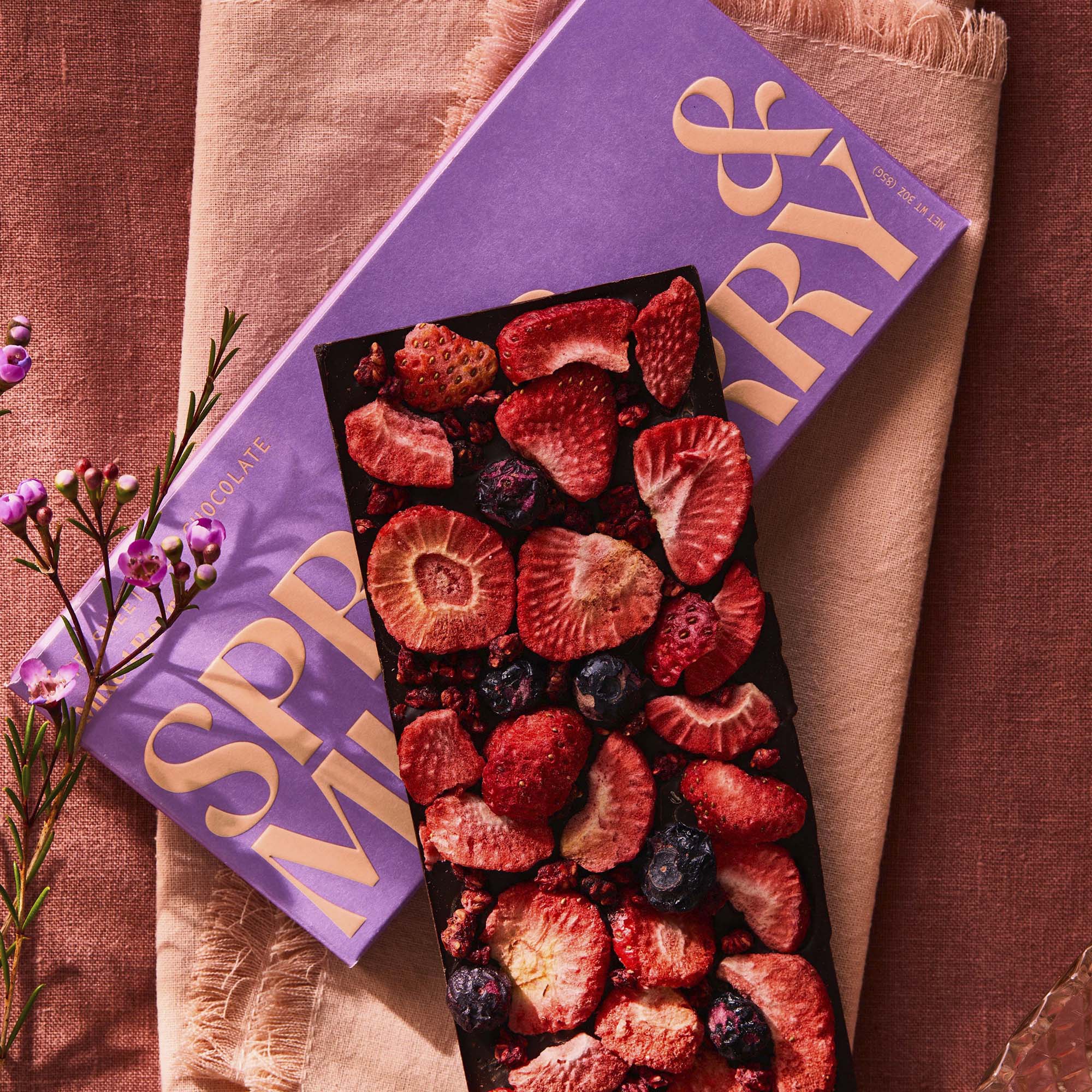 Mixed Berry Date-Sweetened Chocolate – Piecework Puzzles