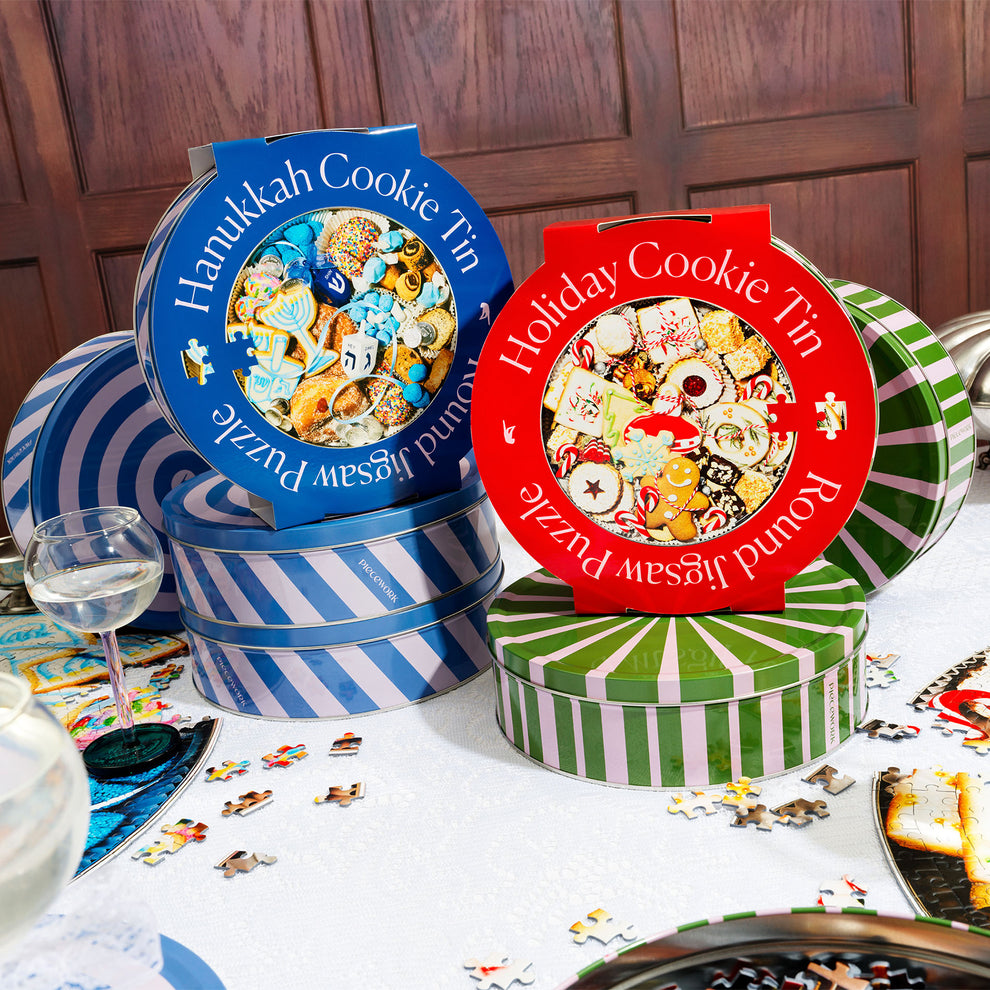 Holiday Cookie Tin – Piecework Puzzles