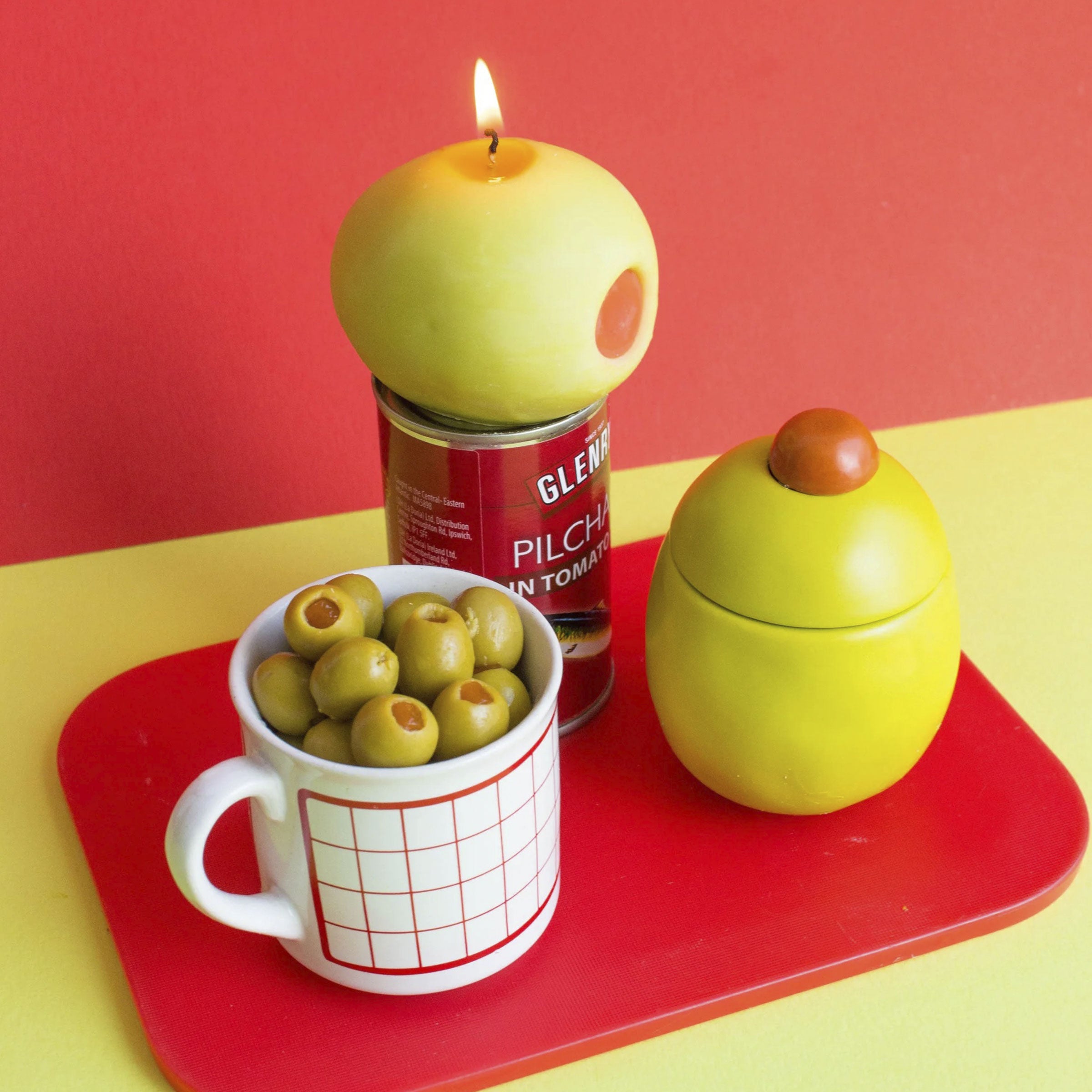 Olive Candle – Piecework