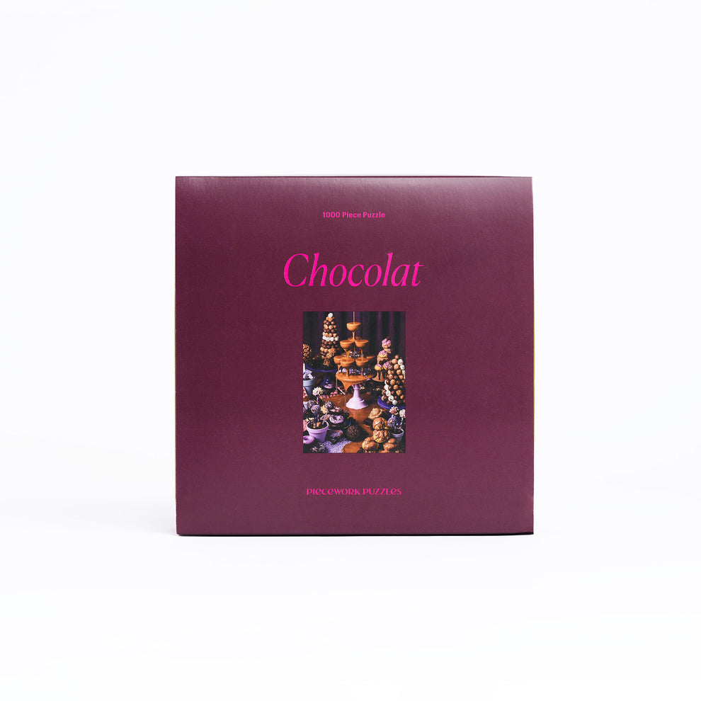 Chocolat - Chocolate Jigsaw Puzzle in Decorative Tin - Piecework ...
