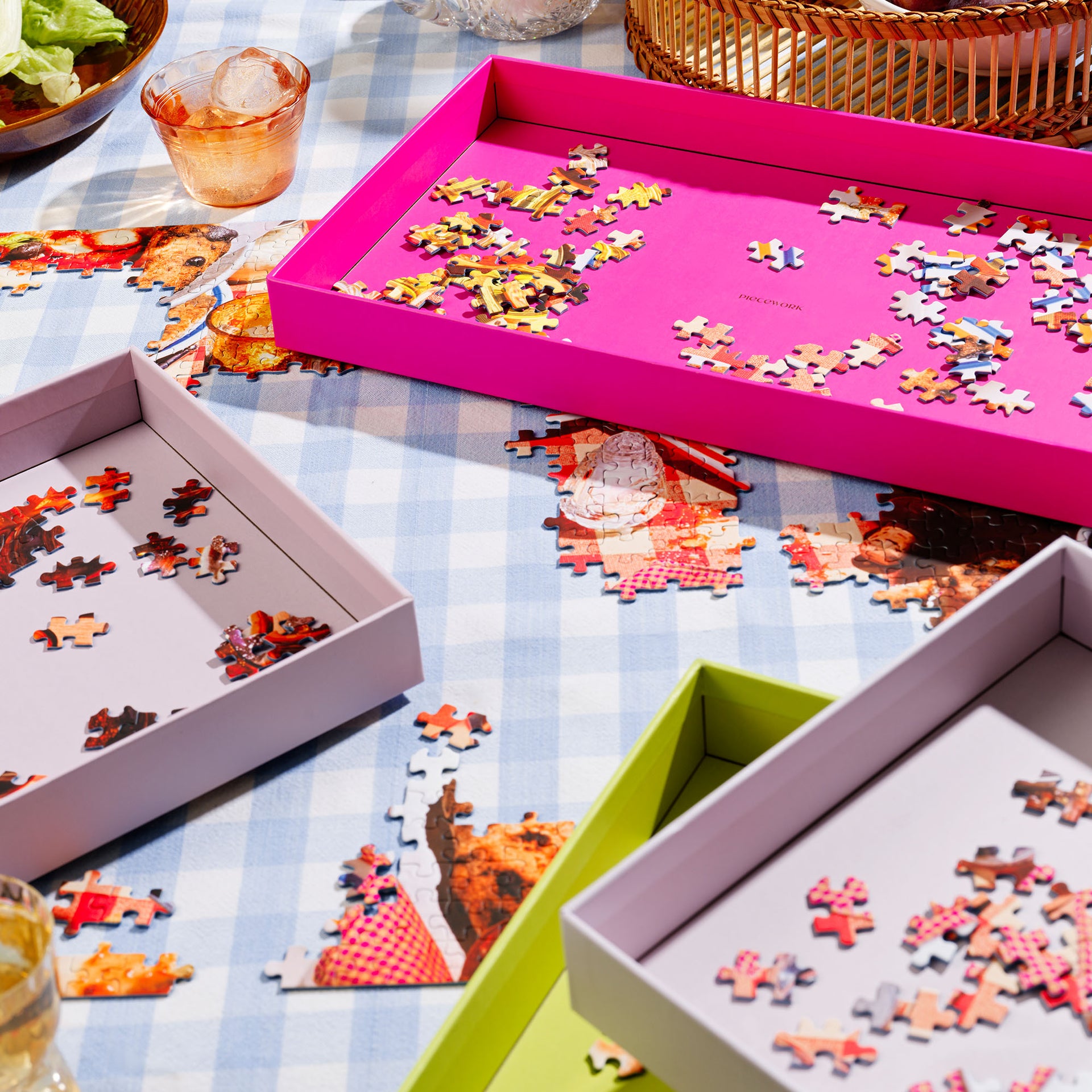 jigsaw trays