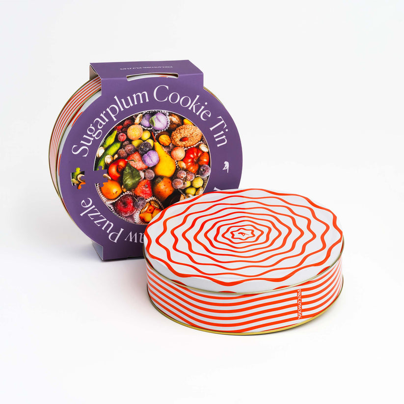 Sugarplum Cookie Tin – Piecework Puzzles